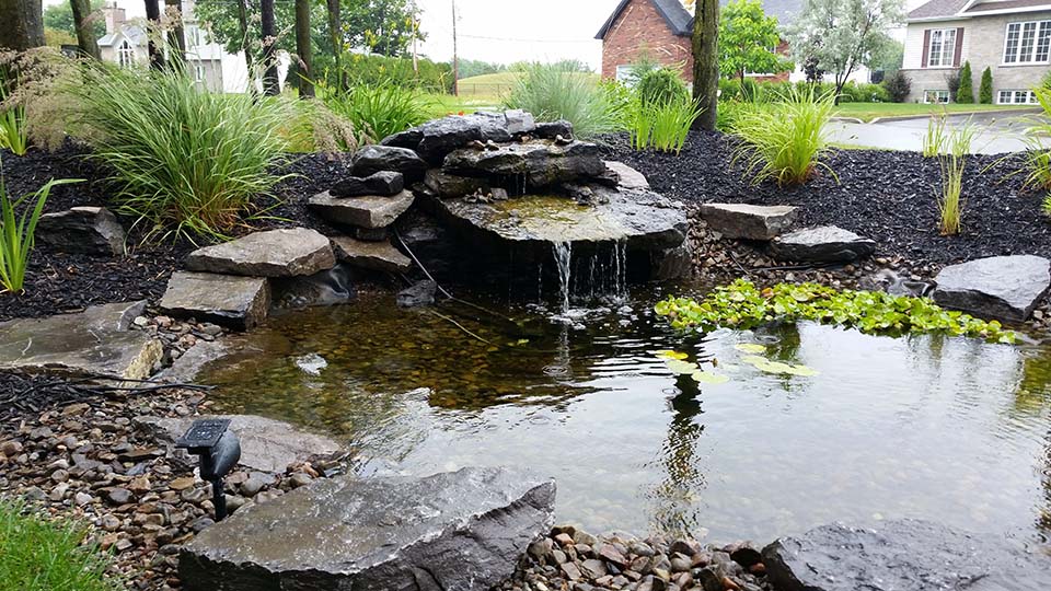 Bassin artificiel ou naturel | Irrigation Pro-Tech Lanaudière